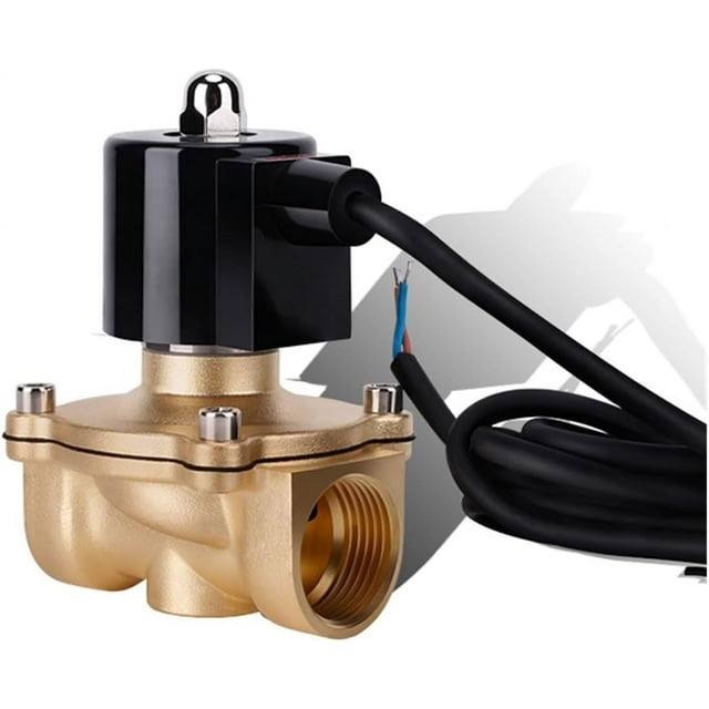 1" Normally Closed Brass IP68 Waterproof Fountain Solenoid Valve 110V 24V 12V 24v Solenoid Valve ...