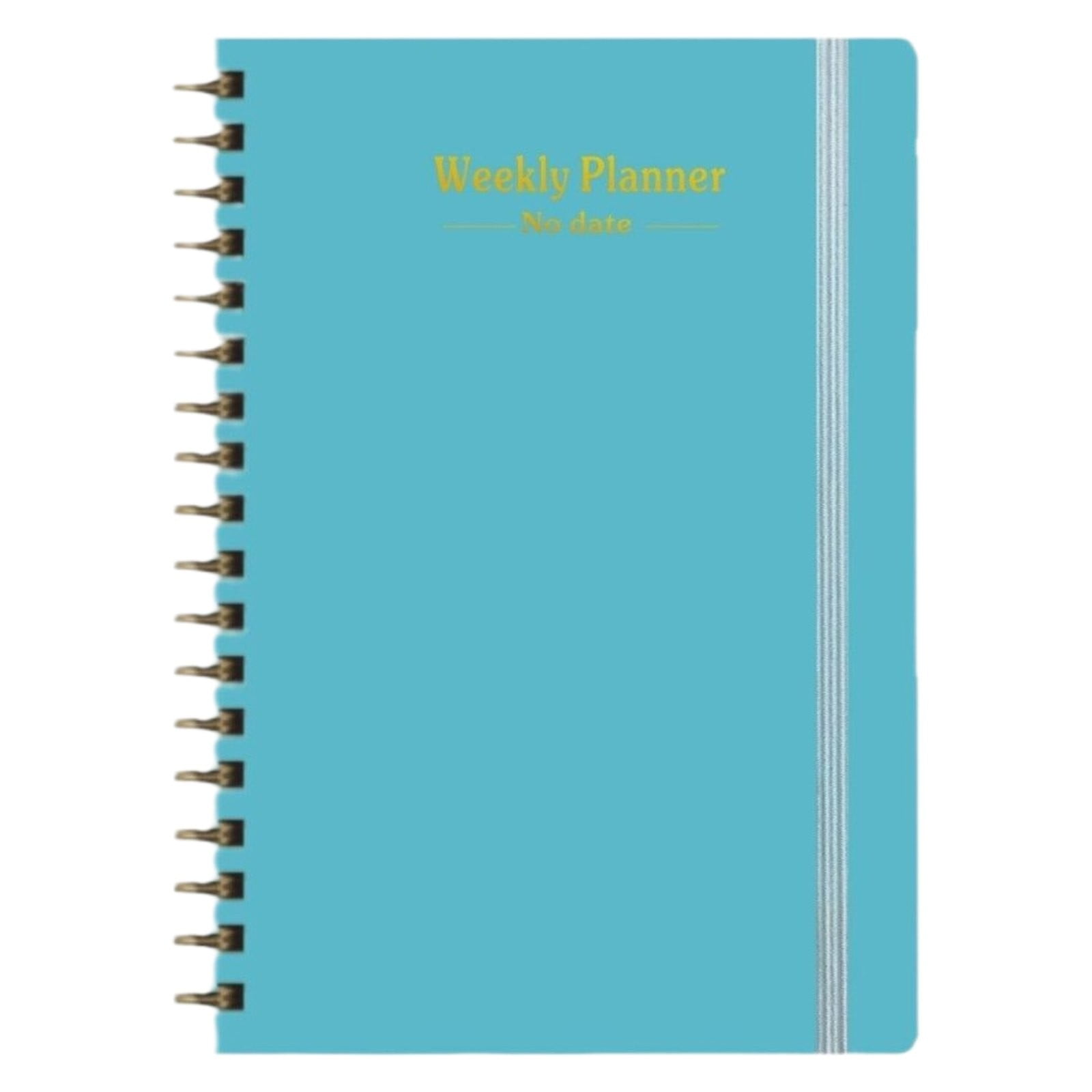1 Notebook Clearance! Weekly Planner Undated Weekly Schedule Planner ...