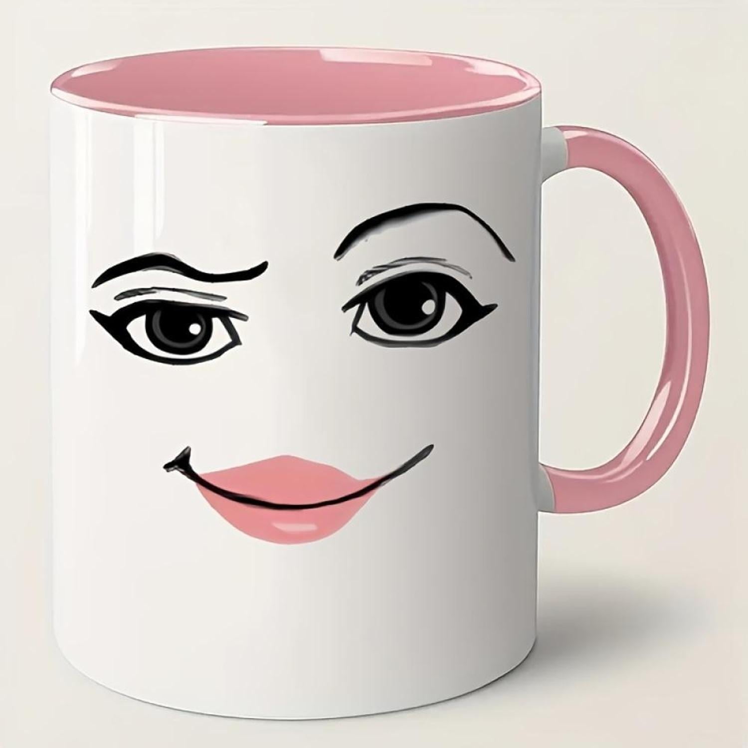 1 One 3A Ceramic Cup 11oz Coffee Cup Funny Pattern Tea Cup Dining Cup ...