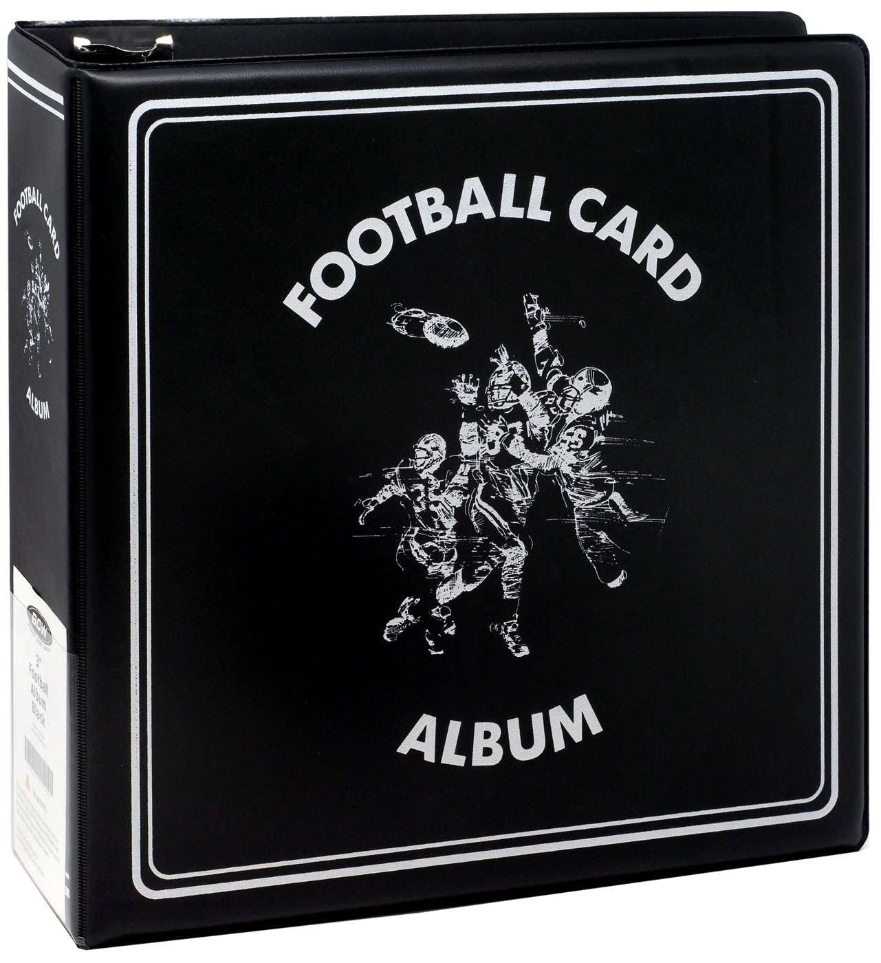 1 (One) Black Binder BCW 3 Inch D Ring NFL Football Trading Cards ...