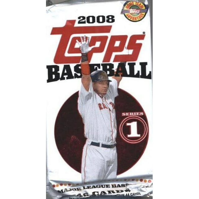 1 (One) Pack of 2008 Topps Baseball Cards: Jumbo / HTA Pack Series 1 ...