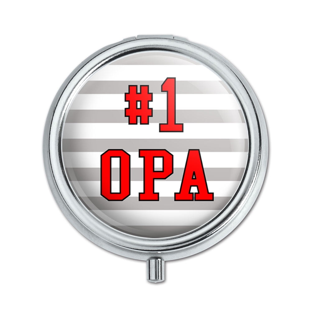 #1 Opa Number One German Grandpa Pill Box - Walmart.com