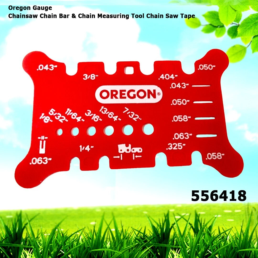 1 Oregon 556418 Gauge Chainsaw Chain Bar & Chain Measuring Tool Chain ...