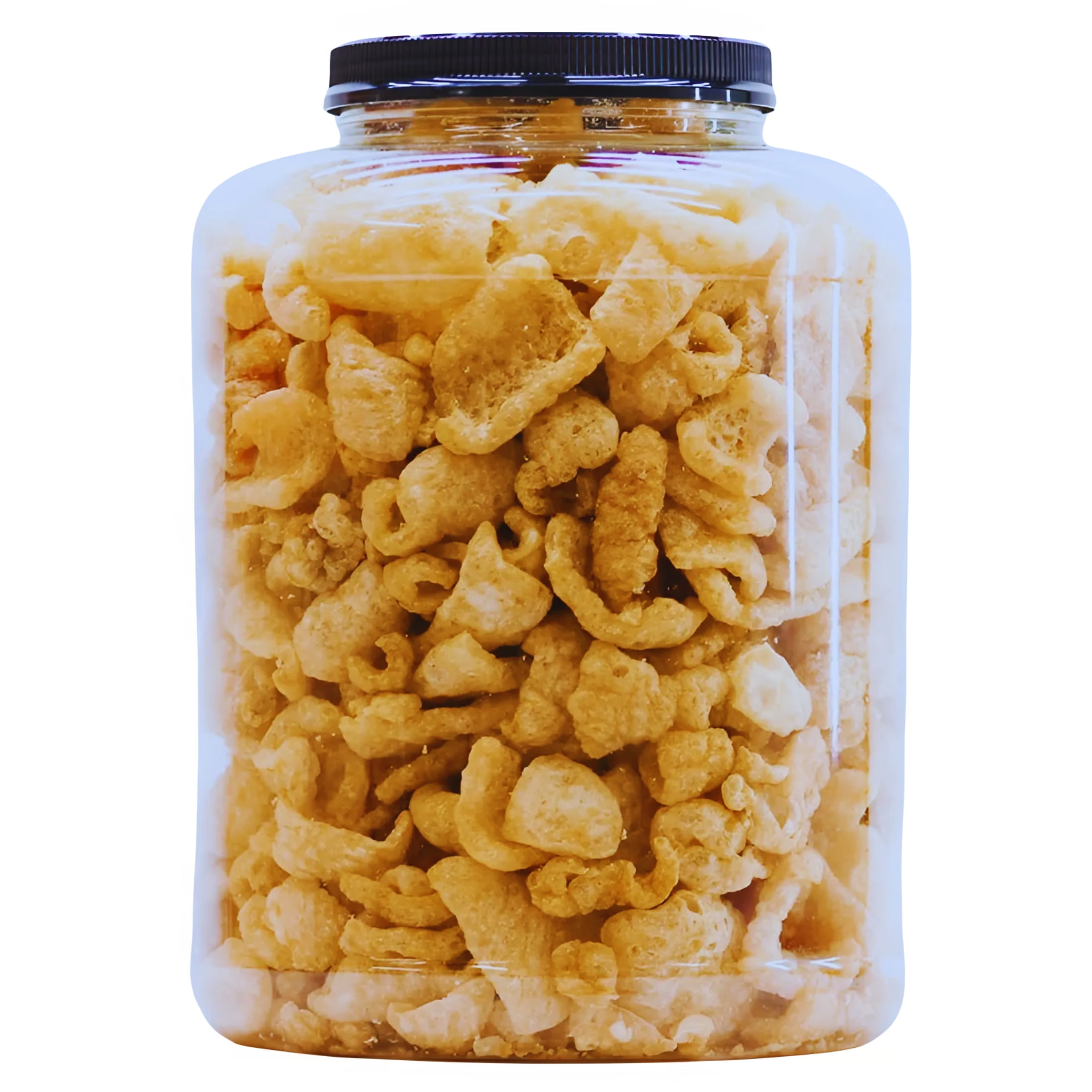 (1) Original Premium Fried Pork Rinds, 16oz Resealable Jar Crunchy ...