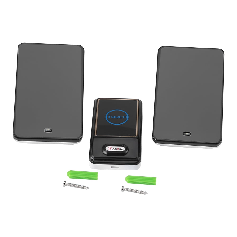 1 Outdoor Push Button & 2 Indoor Units, 110-220V AU Plug, Dual Receiver ...