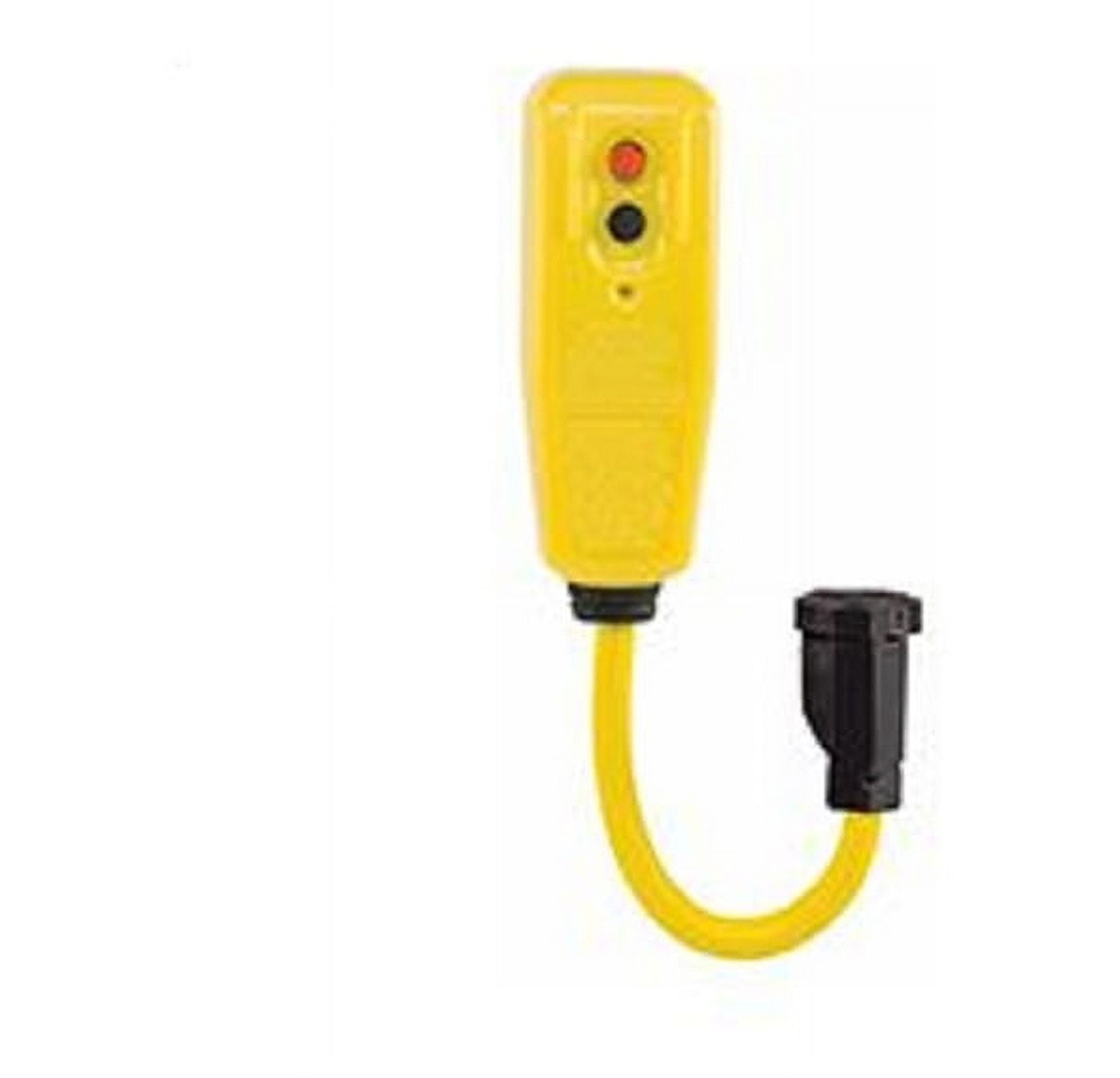 1 Outlet, 125 Volt, 15 Amp, Yellow, GFCI 9 Inch Pigtail - Walmart.com