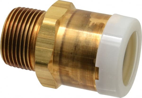 1" Outside Diam, 1 NPT, Brass Push-to-Connect Tube Male Connector ...