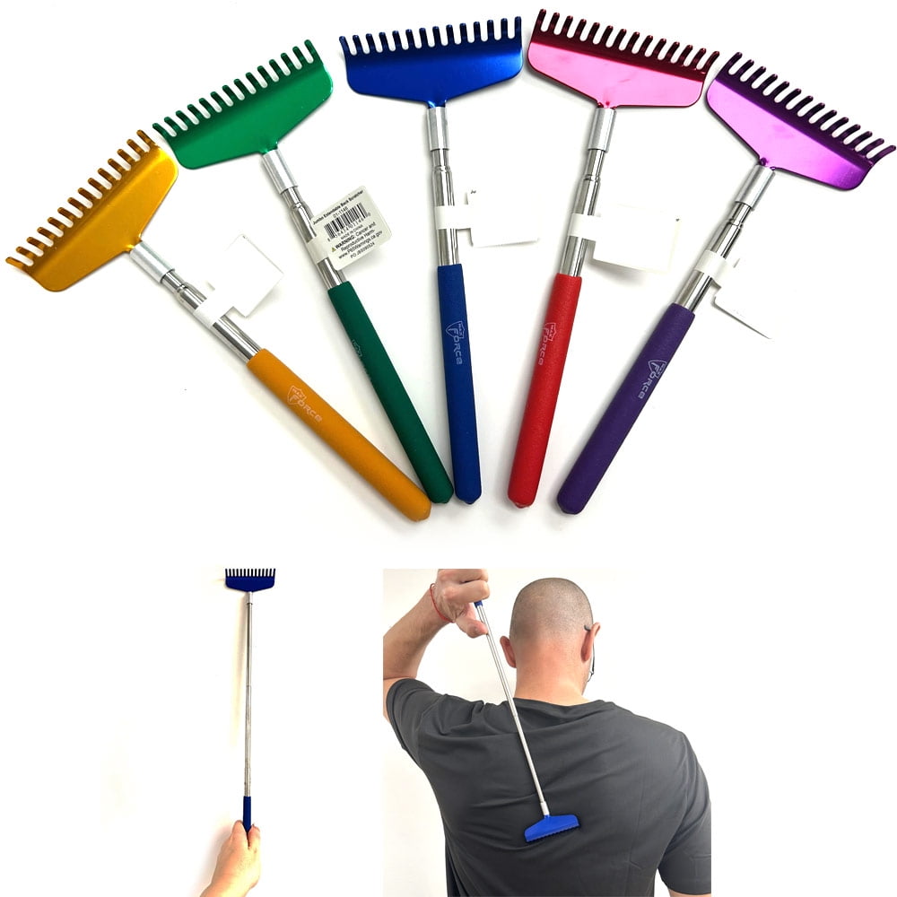 1 Oversized Portable Extend Back Scratcher Metal Telescoping ...