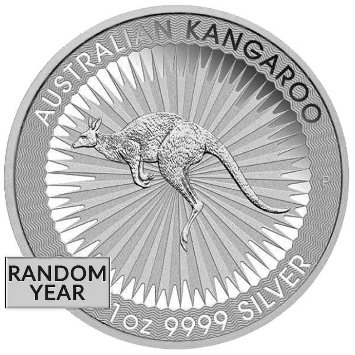 Perth Mint 1 Oz Australian Silver Kangaroo Bullion Coin with Low ...