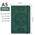 1 PACK A5 Hardcover Notebook Journal, 200 Pages 80gsm 5.7"x8.3" Leather ...