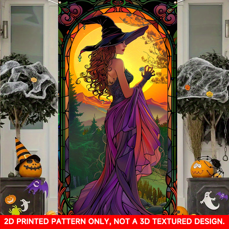 1 PC, 2D Flat/ Flat art decorative door cover decoration, eery design ...