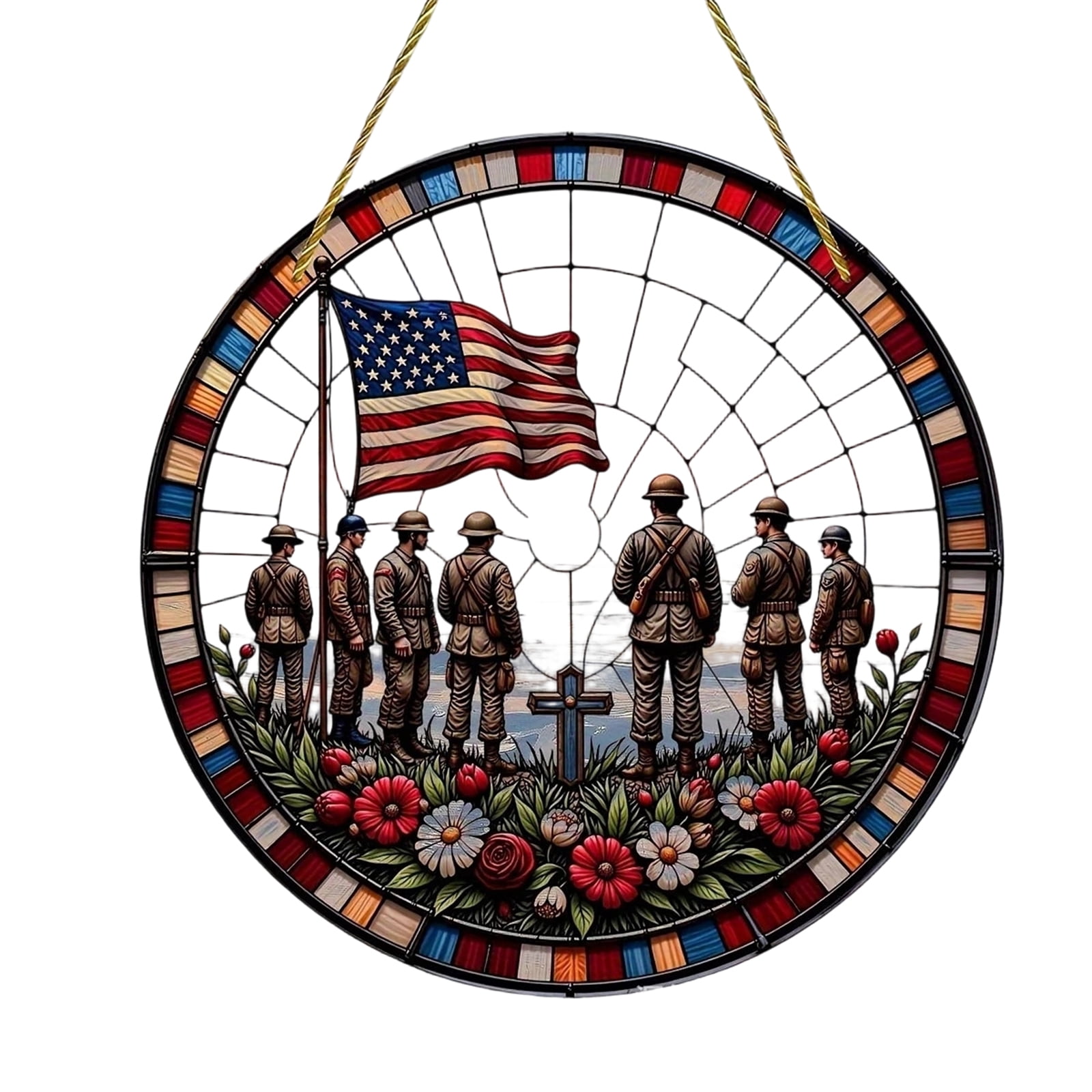 1 PC 2D Flat Freestanding Acrylic Disc Home Wall Decoration Porch ...