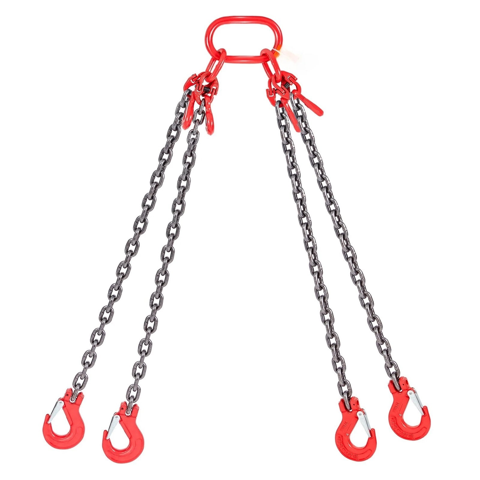 1 PC 3 Ton Chain Sling 5/16 Inch x 5 Ft Lifting Chains, 4 Legs ...