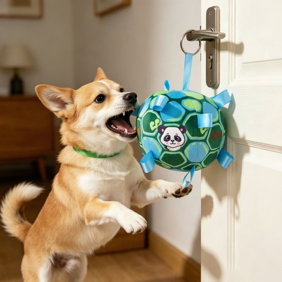 1 PC 6 Inch Squeaky Hanging Dog Toy, Soft Plush Watermelon & Turtle ...