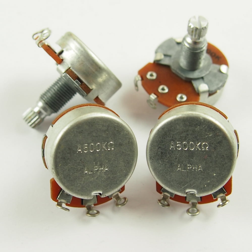 1 PC Alpha A500K B500K Big Potentiometer For Electric Guitar Bass ...