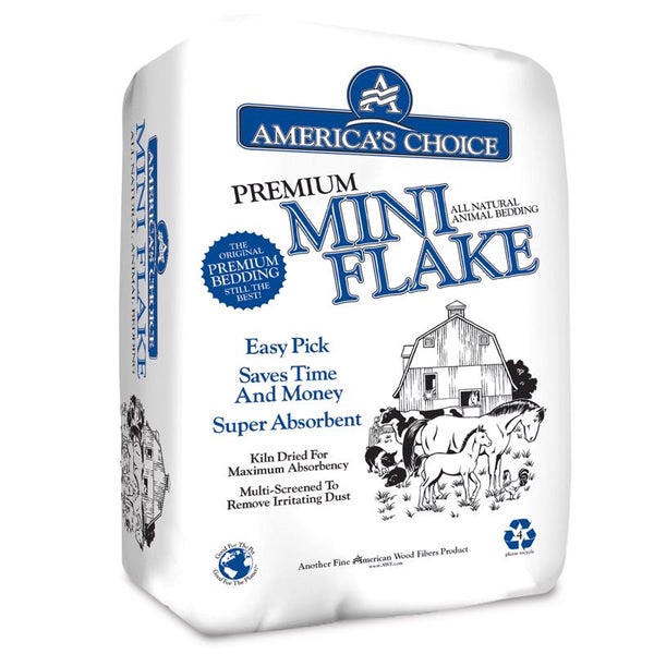 1 PC America's Choice Mini Flake 3.5 cu ft Wood Animal Bedding ...