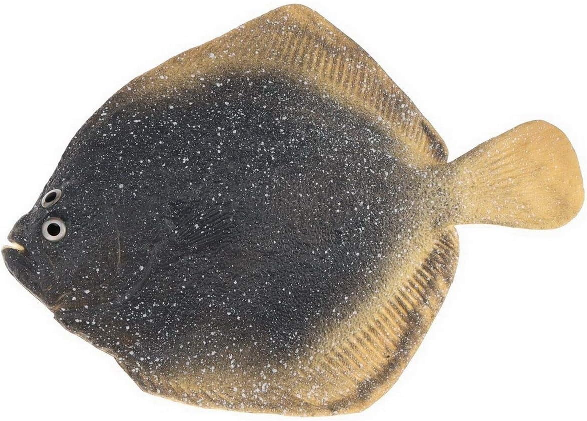 1 PC Artificial Hanging Fish Decoration Fake Southern Flounder Pretend ...