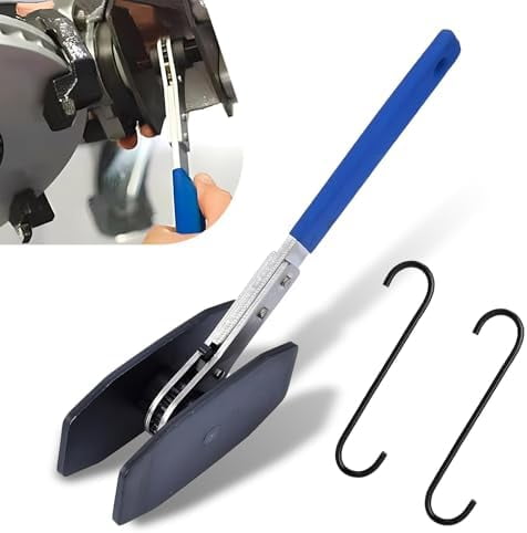 1 PC Automotive Ratchet Brake Caliper Crimping Tool with S-hook, 4-in-1 ...