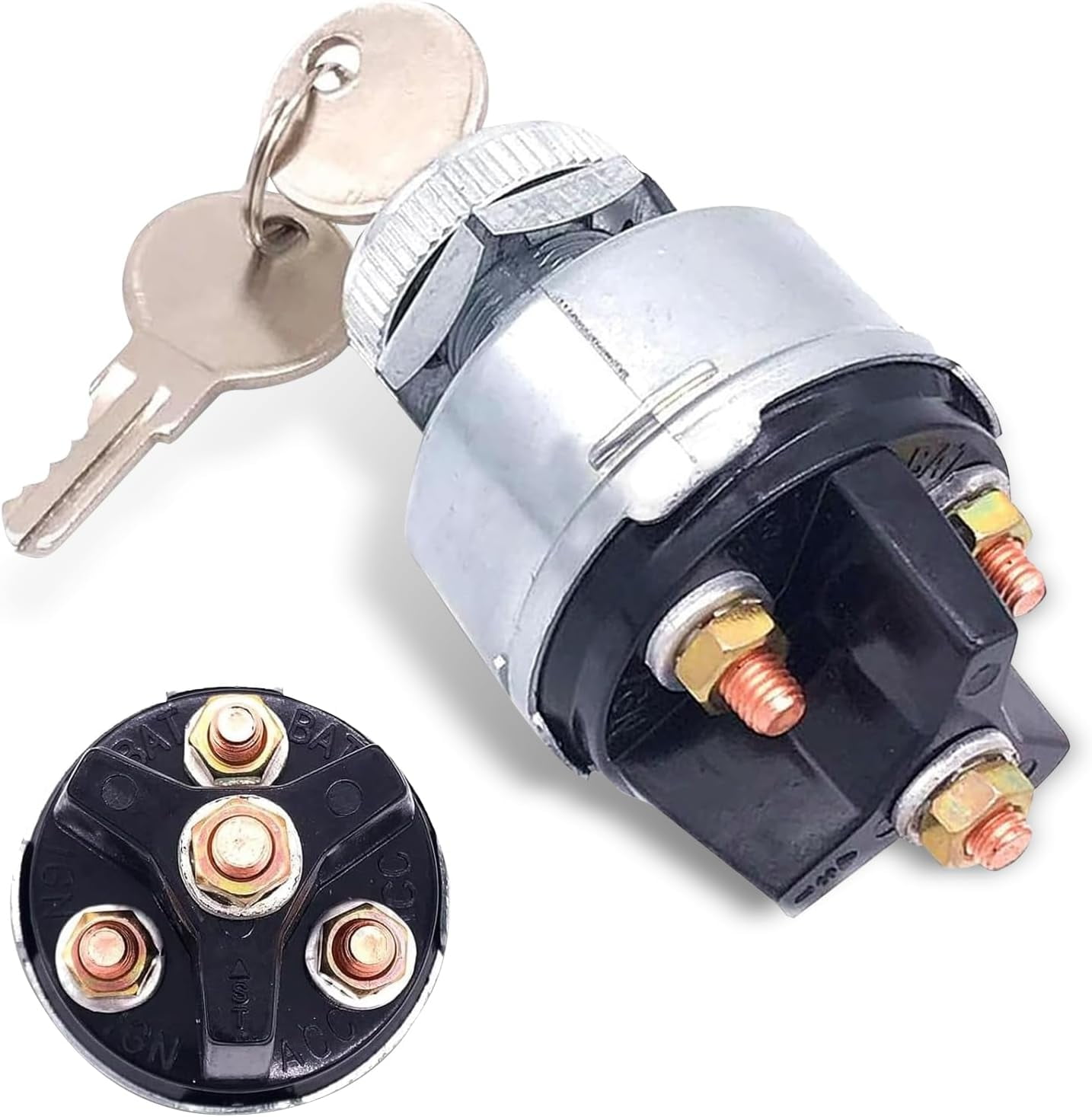1 PC Car Engine Ignition Switch, Acc/Off/IGN Modification Start Switch ...