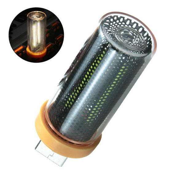 1 PC Car USB Night Lights, Retro Car Atmosphere Lamp with Touch ...