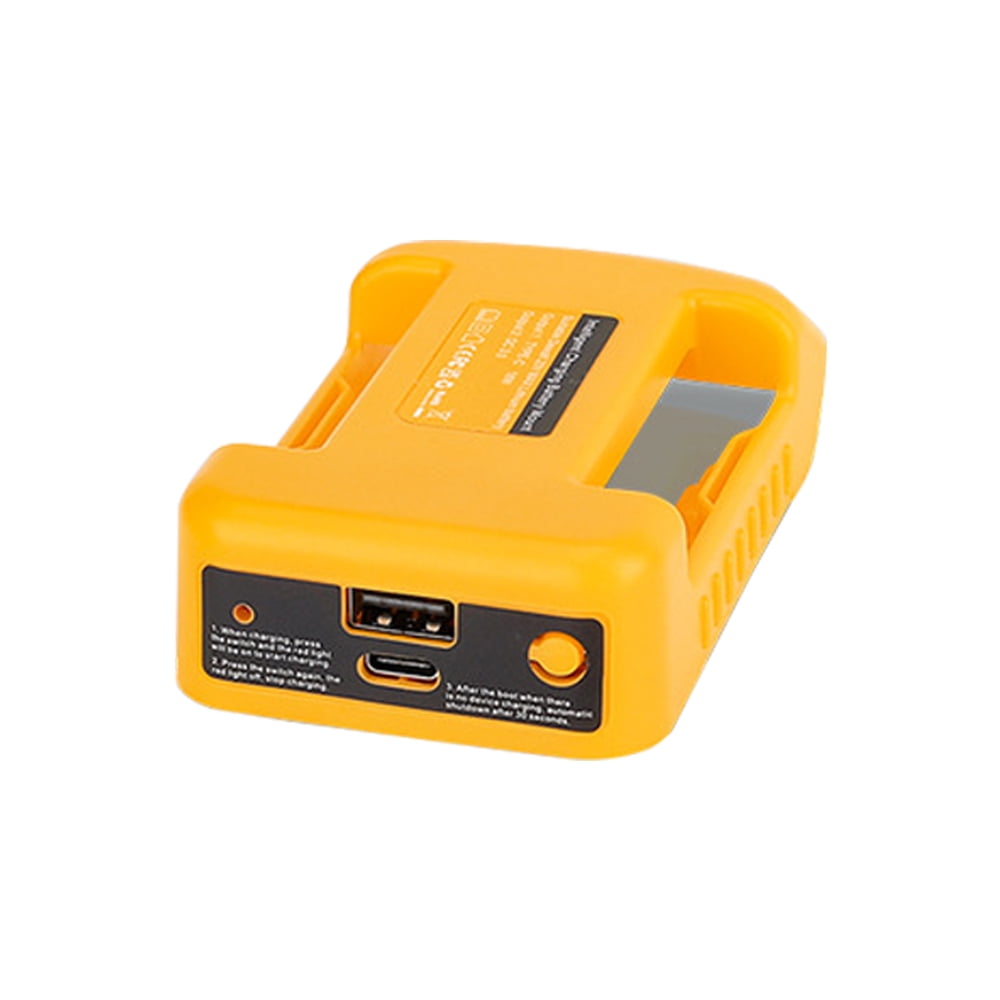 1 PC Cheeylie Portable Battery Adapter for Dewalt 18V/20V Li-ion with ...