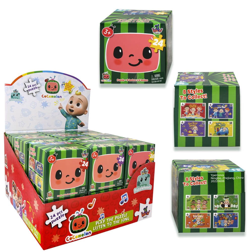 1 PC Cocomelon 24 pcs Puzzleheadz ( ONLY SHIP 1 PC RANDOMLY) - Walmart.com