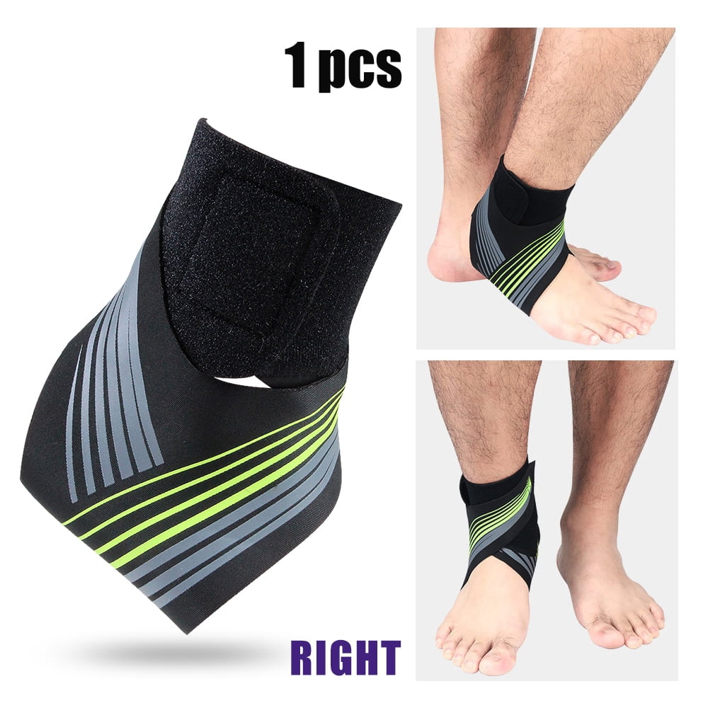 1 PC Compression Ankle Support Sport Ankle Stabilizer Brace Tendon Pain ...