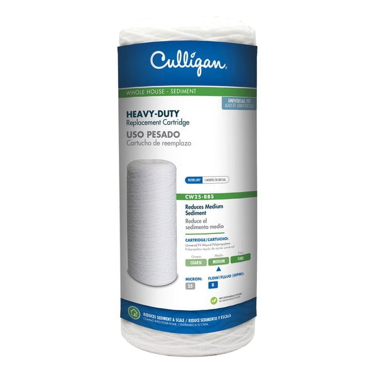 Culligan Whole House Water Filter HD-950A - Level 2 Heavy-Duty Sediment ...
