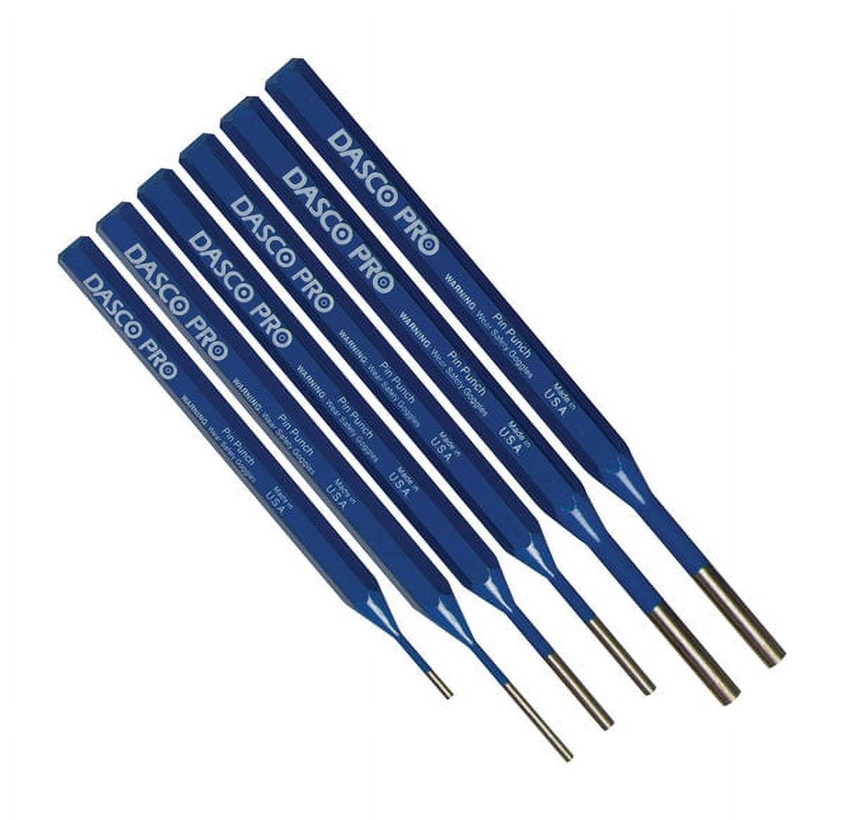 1 PC Dasco Pro High Carbon Steel Pin Punch Set 6 pc - Walmart.com