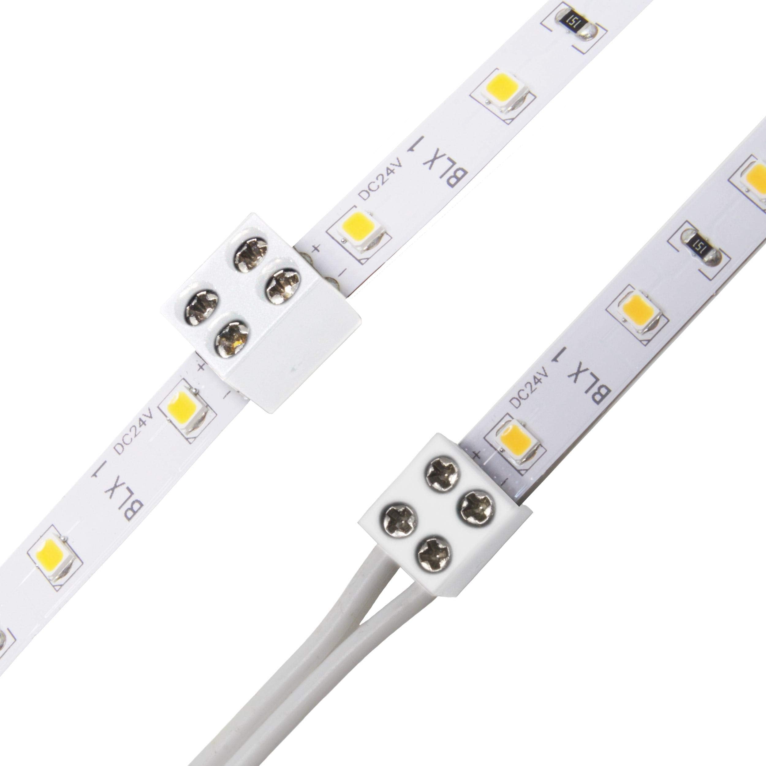 1 PC Diode LED Tape Light Terminal Block Connector Screw Down 8mm Tape ...