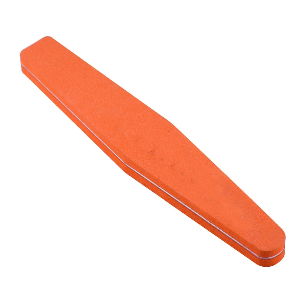 1 PC Double Side Nail File Buffer Sanding Washable Manicure Tool Spa ...