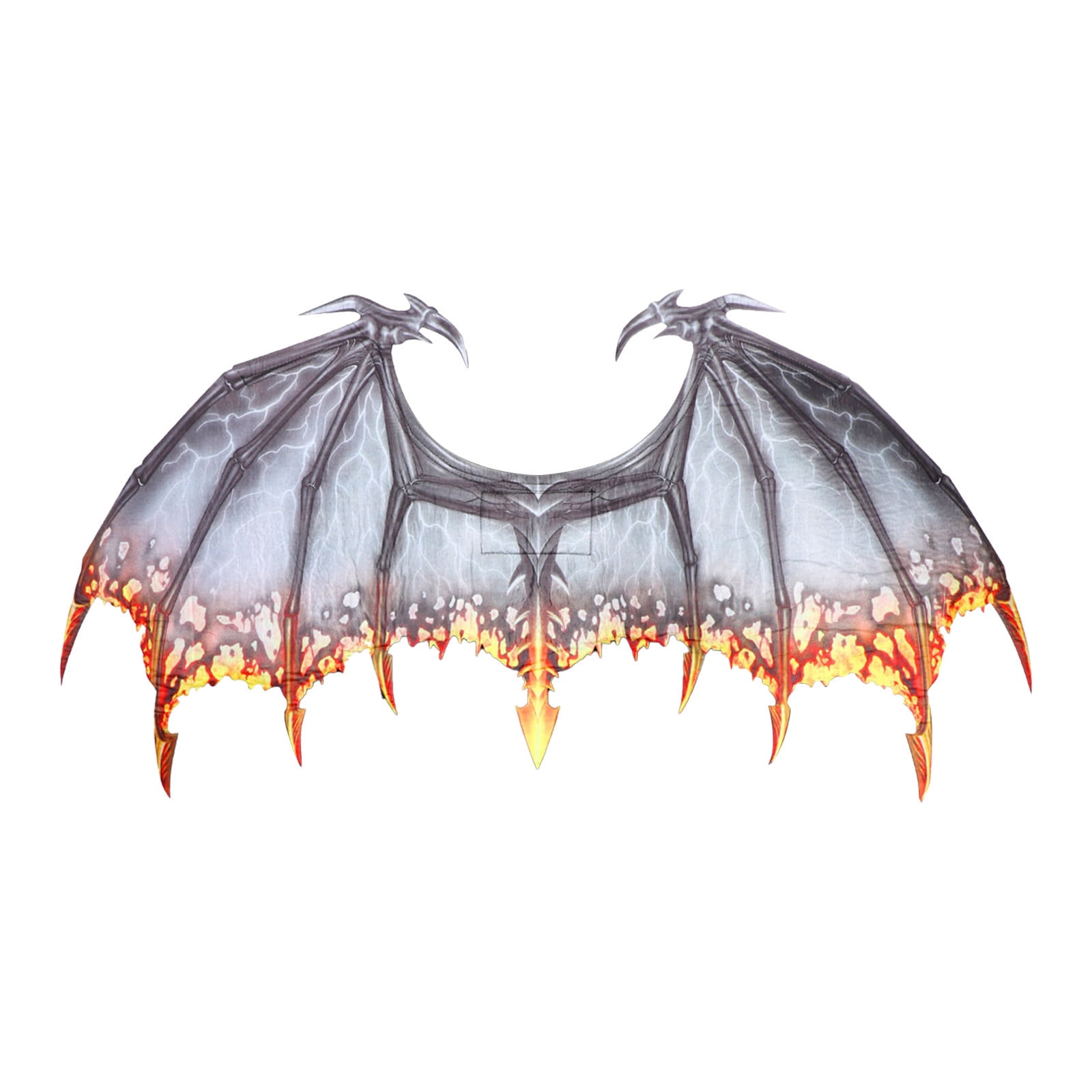 1 PC Dragon Wings with Elastic Straps, Devil Wings Halloween Masquerade Costume Cosplay Dress Up ...