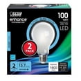 1 PC Feit Enhance A21 E26 (Medium) Filament LED Bulb Daylight 100 Watt ...