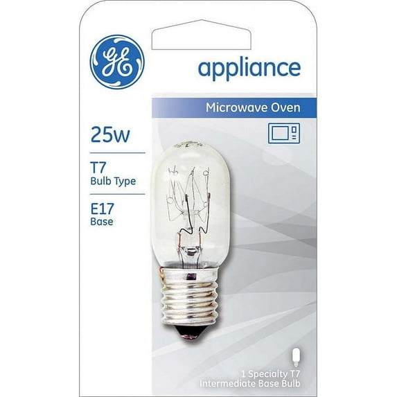 GE Lighting, Appliance Light Bulb, 10692, 25W T7 Clear - Walmart.com