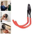 1 PC Garage Hooks, Utility Steel with Anti-Slip Coating Wall Mount ...