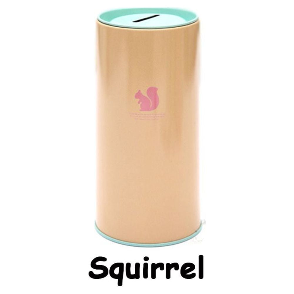 1 PC Gift Brush pot Cartoon Animal Pattern 7.5*14cm Money Box Coin Bank ...