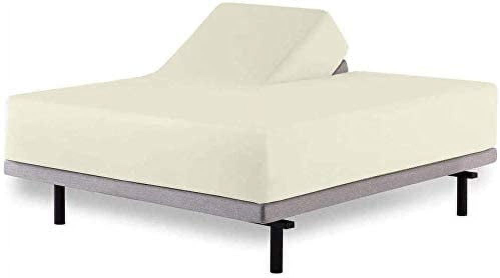 1 PC Half Split Fitted Sheet Only Split Down 32 inches from The Top ...