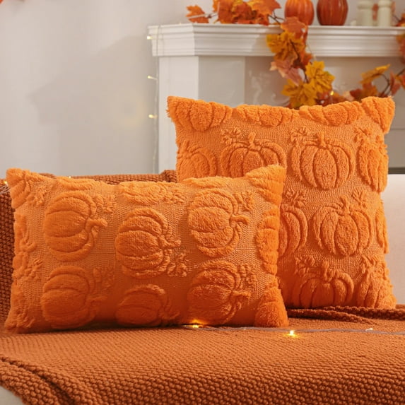 1 PC Halloween Decoration Throw Pillow Cover Pumpkin Ghost Quilting ...