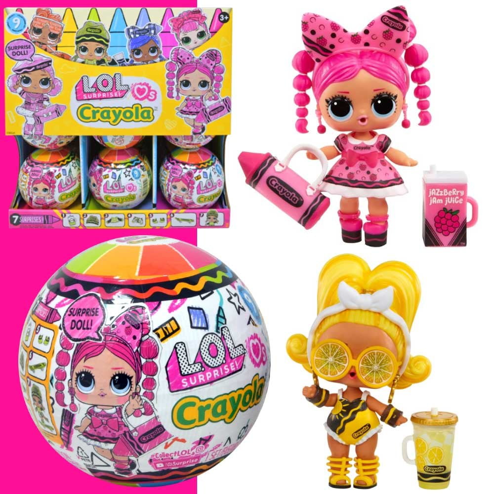 L.O.L. Surprise! Loves Crayola Doll Playsets Multicolor - Walmart.com