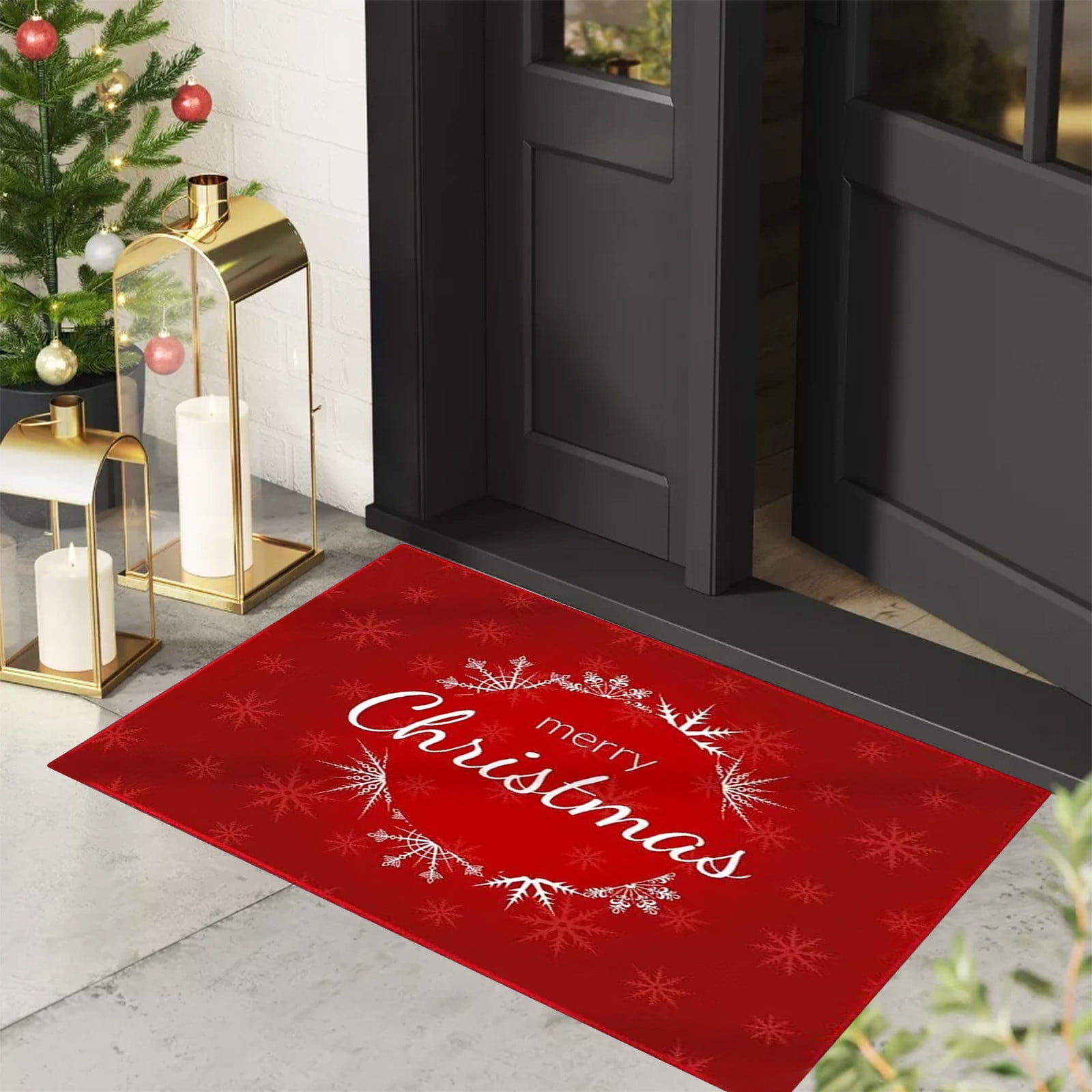 1 PC Merry Christmas Door Mat 15.75x23.62 Inch, Merry Christmas Doormat ...