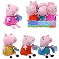 Peppa Pig Mini 6" Soft Stuffed Animal Toy with Hangtag - 1 PC Randomly ...