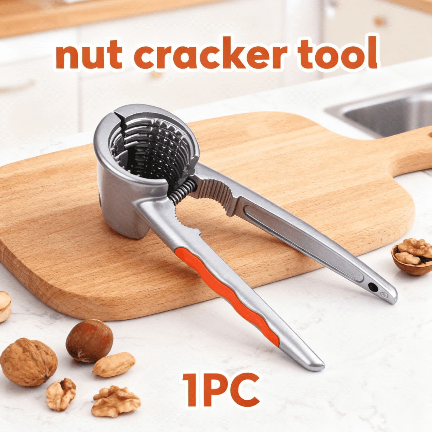 1 PC Nutcracker for all nuts,Heavy Duty Walnut Cracker,Alloy Material ...