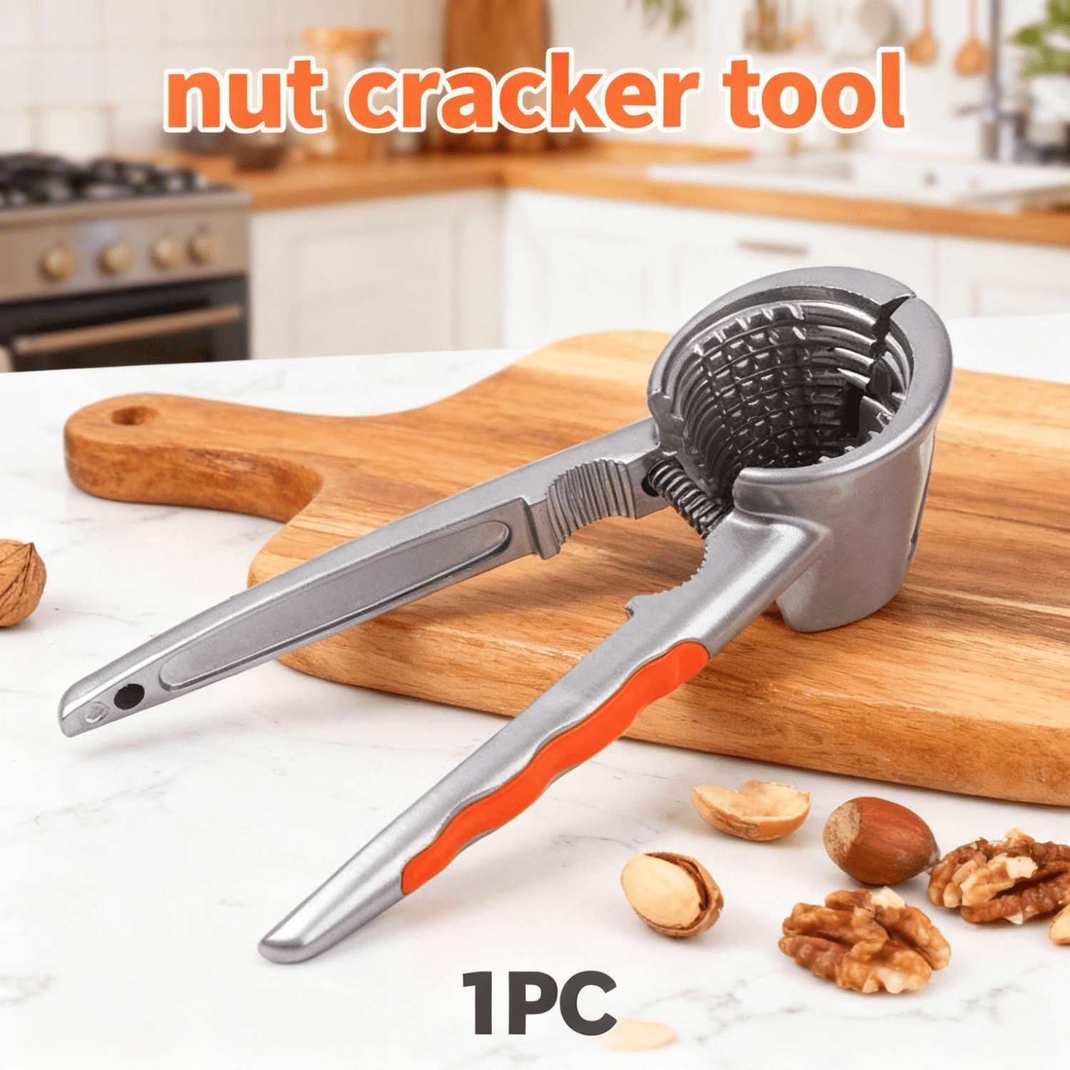 1 PC Nutcracker for all nuts,Premium Alloy Nutcracker for Pecans ...