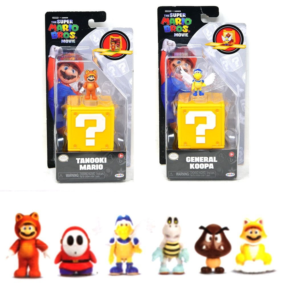 Super Mario Ages 3+ Mini Action Figures - Walmart.com