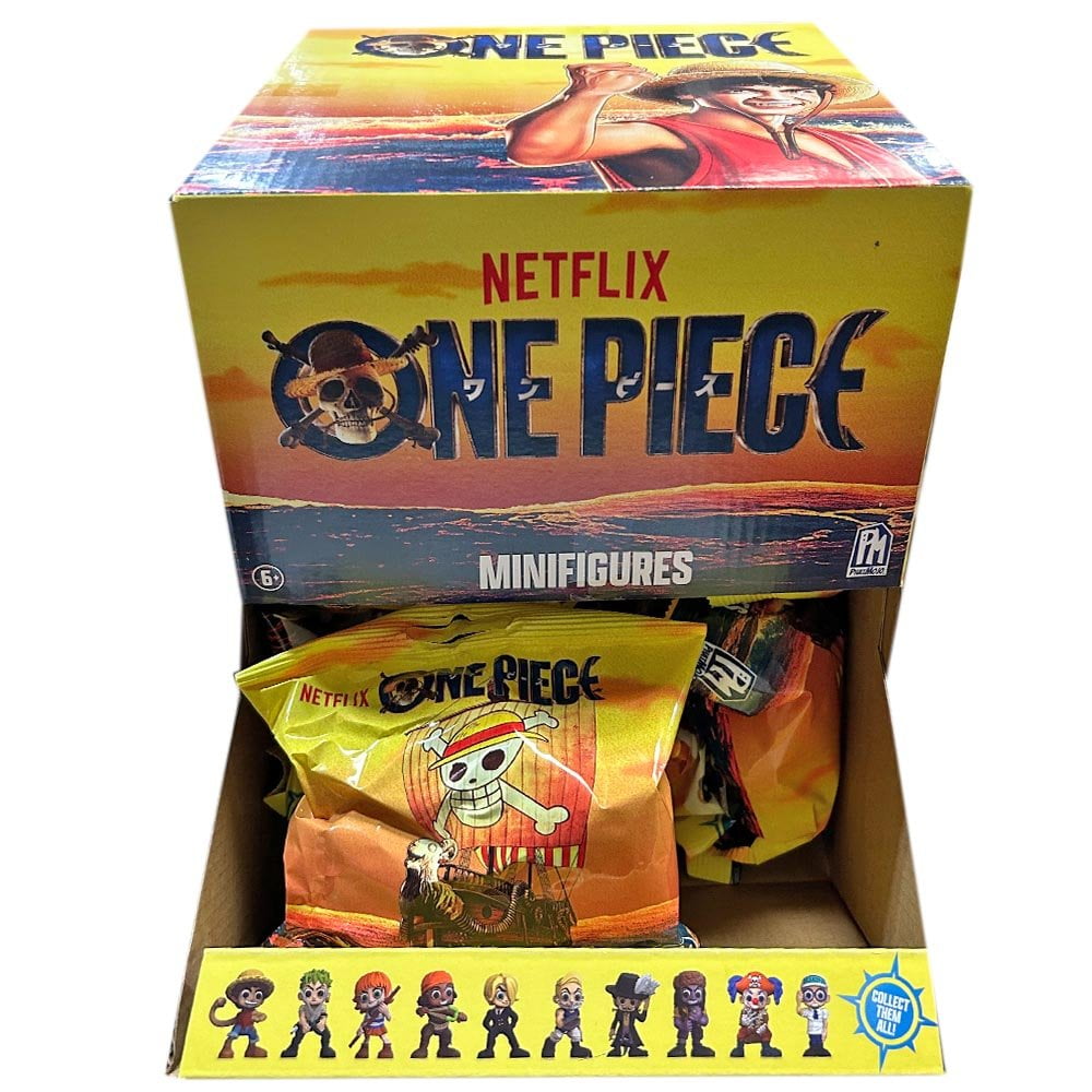 1 PC One Piece Mini Figure In Display - Netflix -SHIP 1 PC RANDOMLY (NO ...