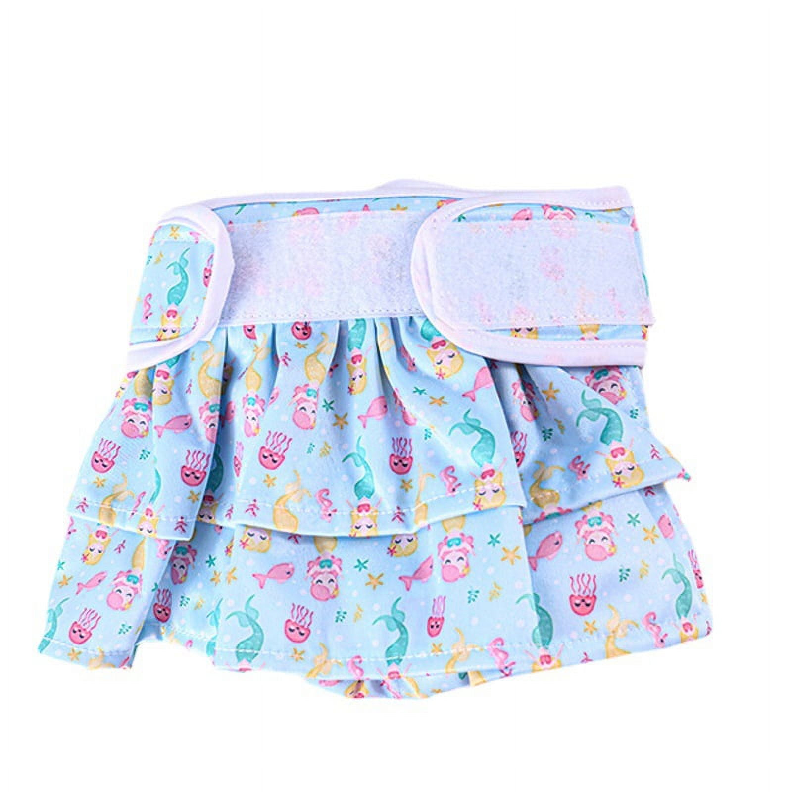 1 PC Pet Pants, Reusable Female Dog Diaper, Washable Doggie Diaper ...