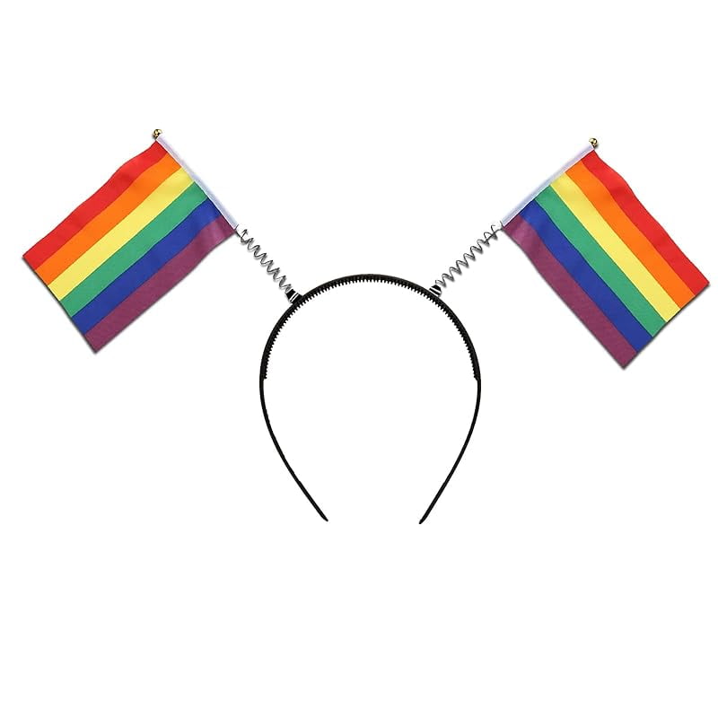 1 PC Pride Rainbow Headband Rose Flower Crown Boho Outfits for Women ...