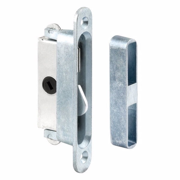1 PC Prime-Line Zinc-Plated Silver Aluminum Patio Door Latch 1 pk ...