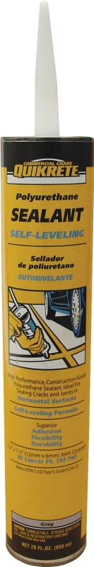 1 PC,Quikrete 8660-30 Polyurethane Self Leveling Sealant, Gray, 29 Oz ...