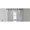 DIAMOND TRELLIS DESIGN V23 1 PC VALANCE HOT WHITE/GREY SEMI SHEER ...